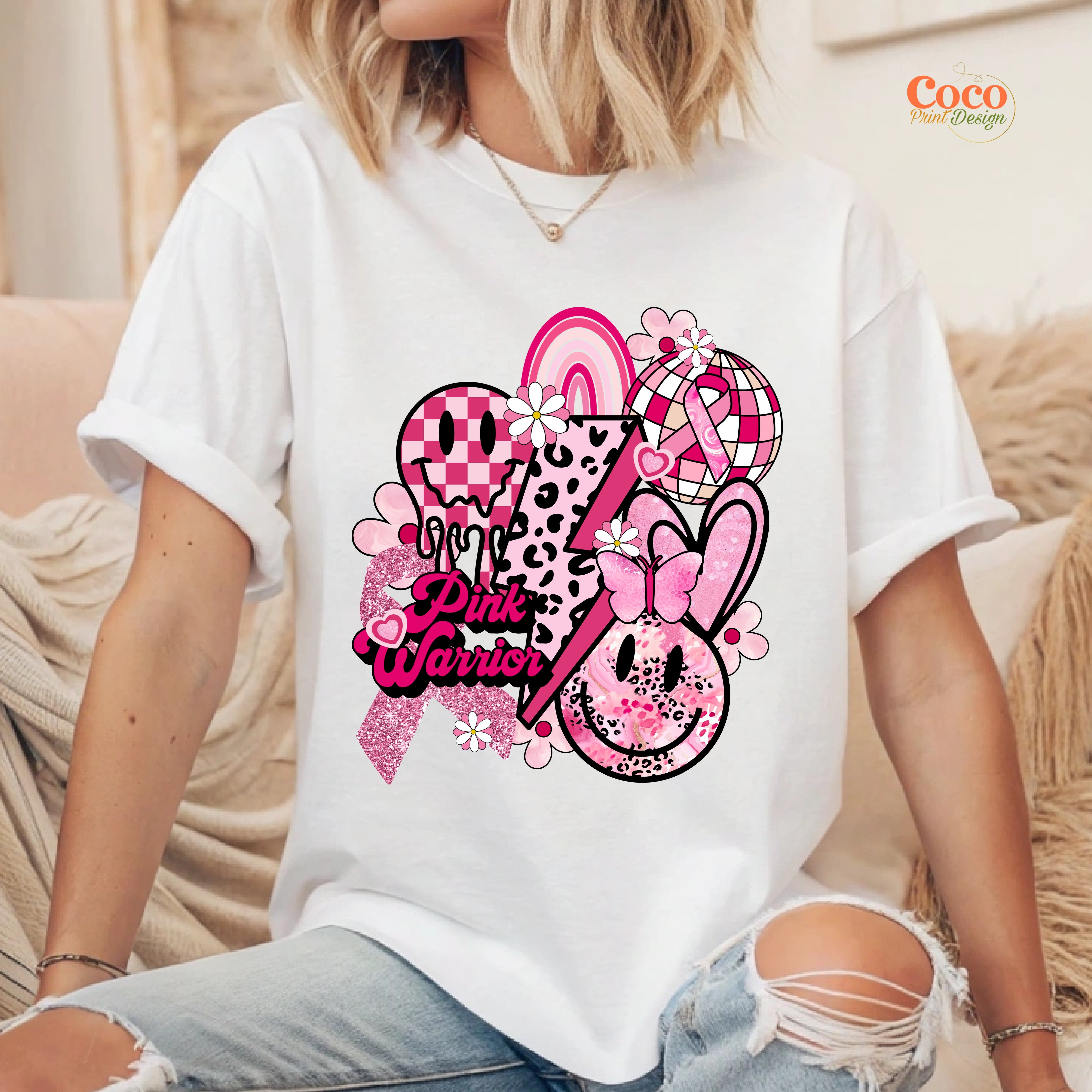 PINK WARRIOR – Coco Print Design LLC