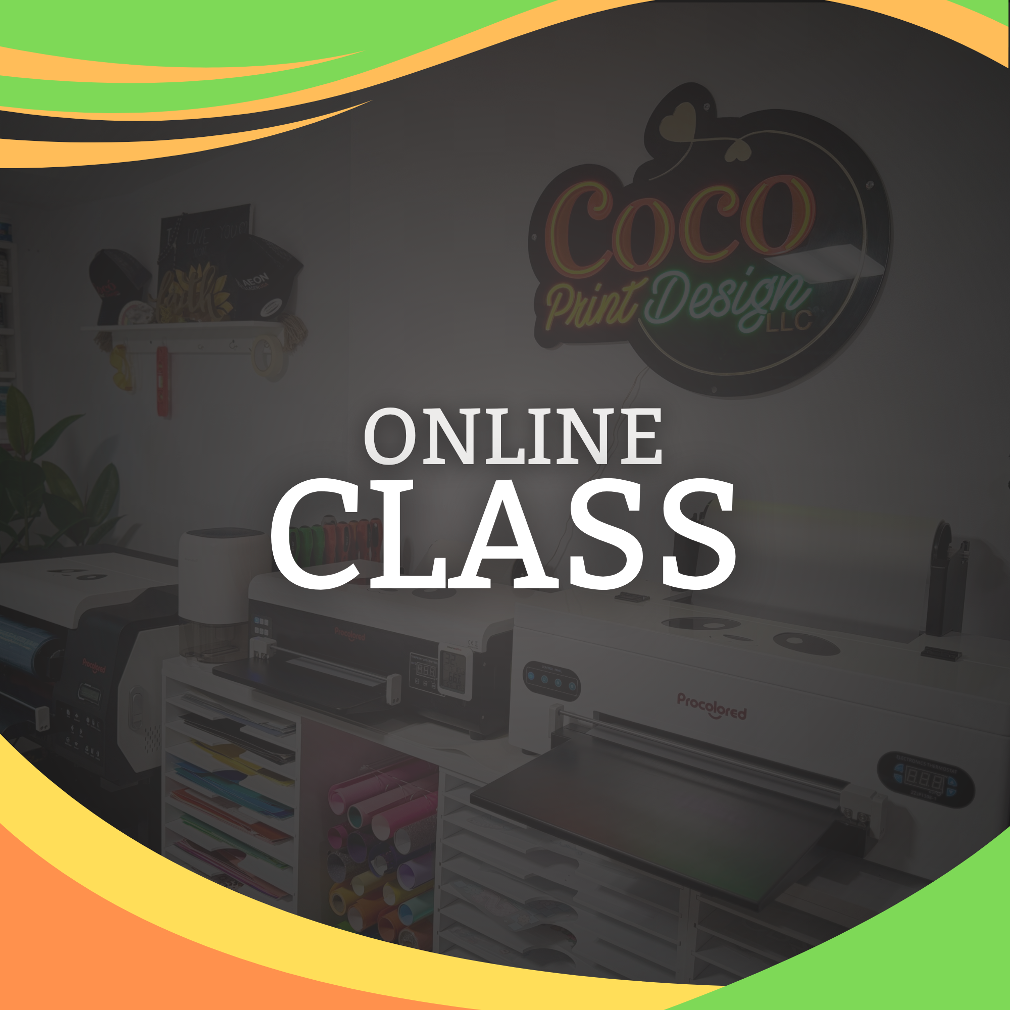 ONLINE CLASS – Coco Print Design LLC
