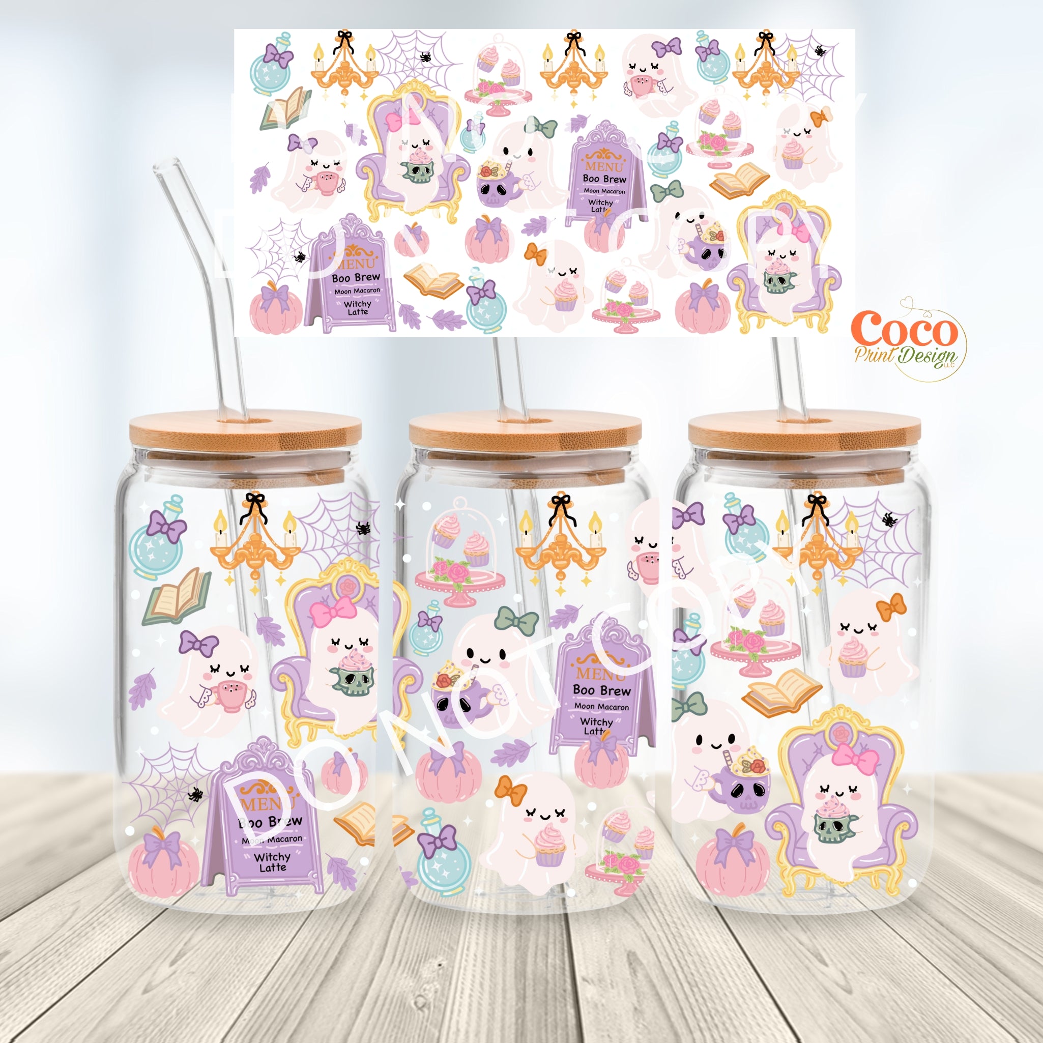 GHOST CAFE – Coco Print Design LLC