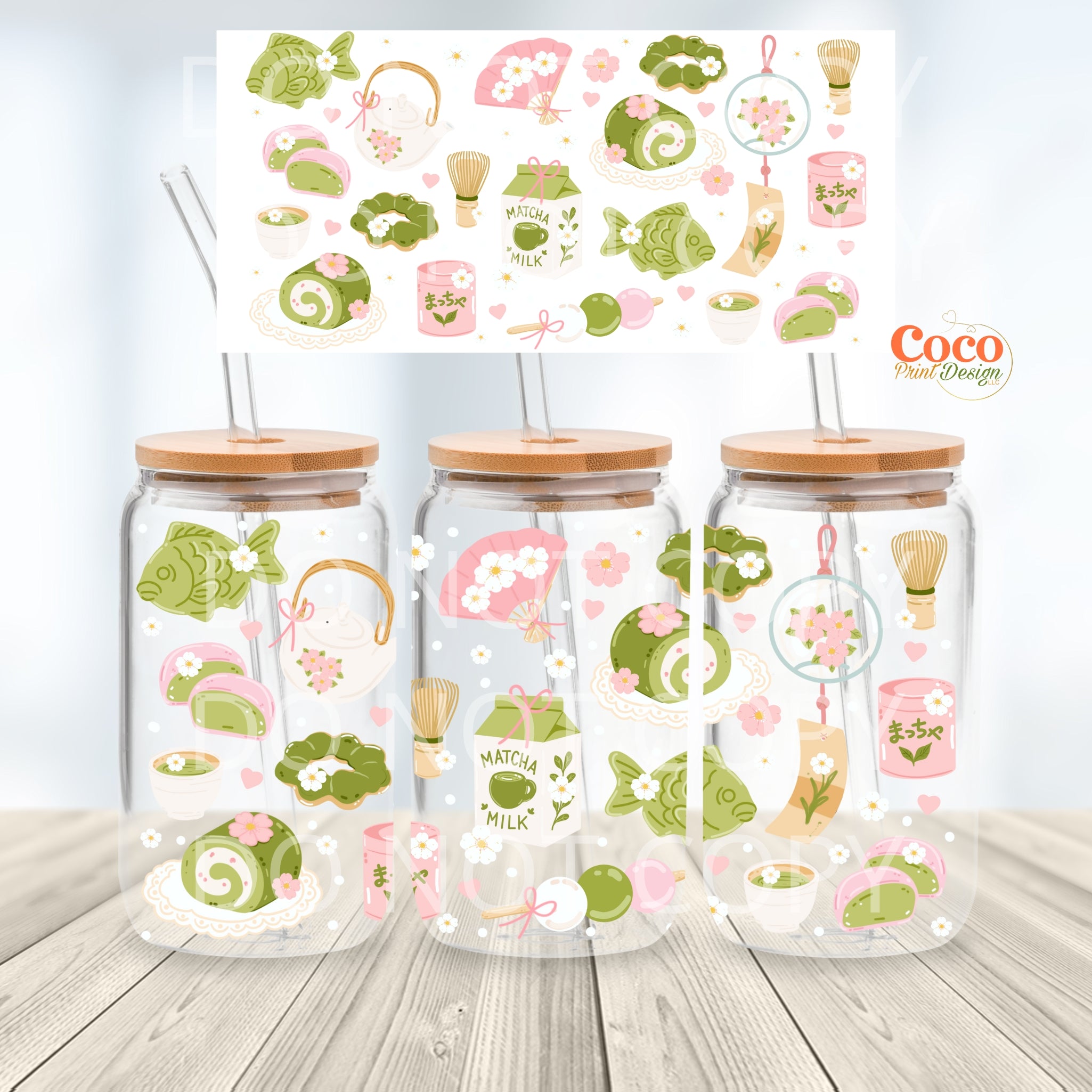 MATCHA – Coco Print Design LLC