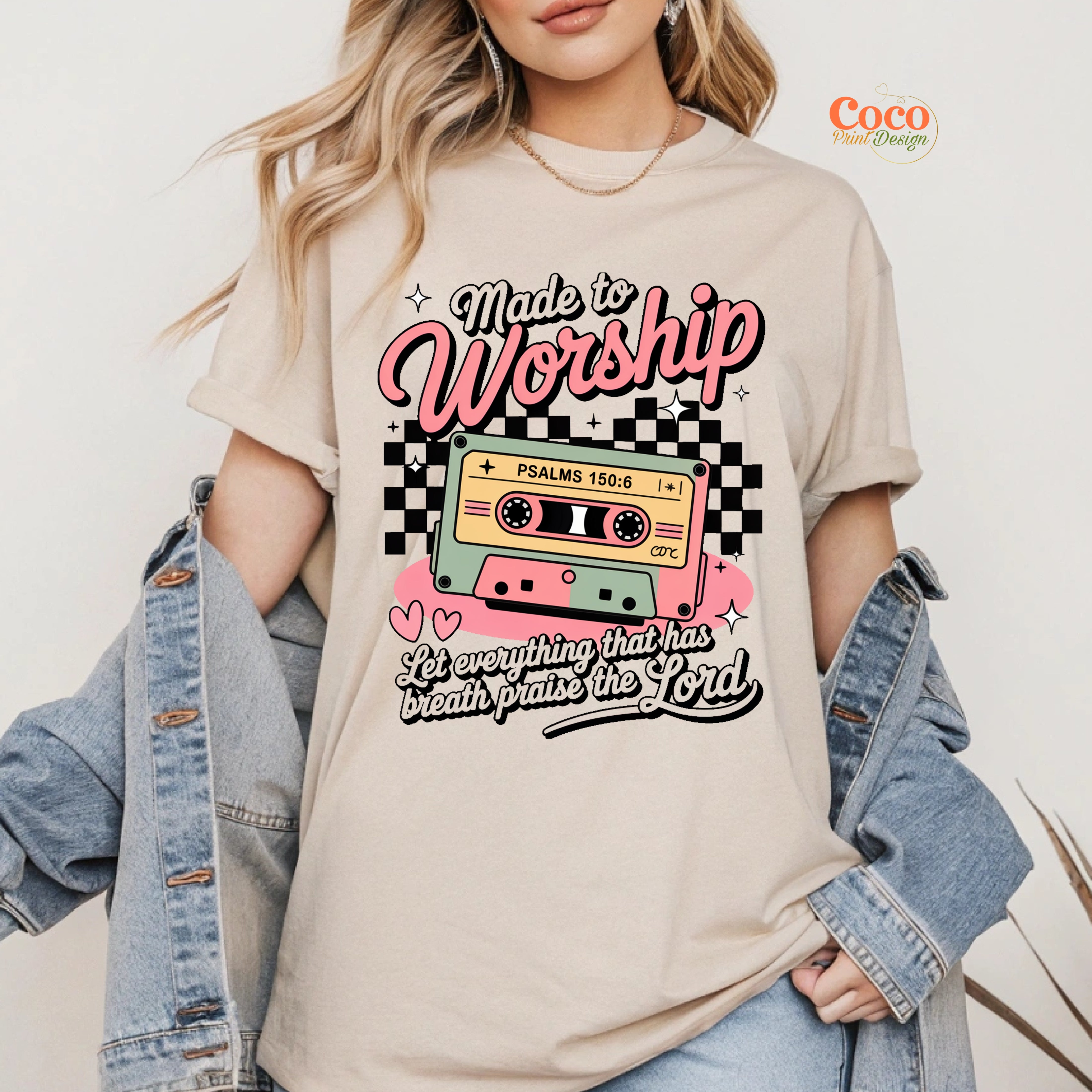 WORSHIP – Coco Print Design LLC